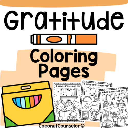 Gratitude Coloring Pages | Made By Teachers