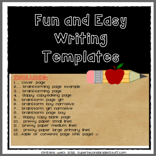 Fun and Easy Writing Templates | Made By Teachers