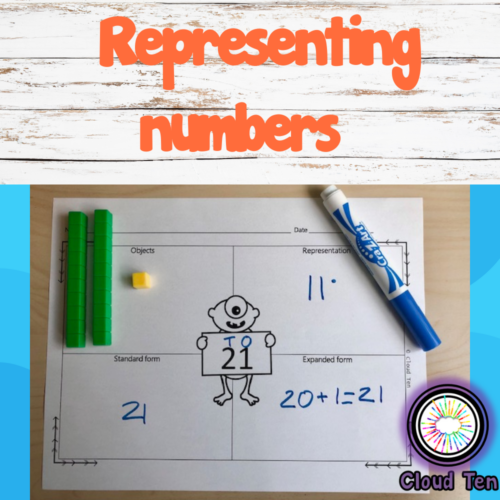 Representing Numbers Bundle | Made By Teachers