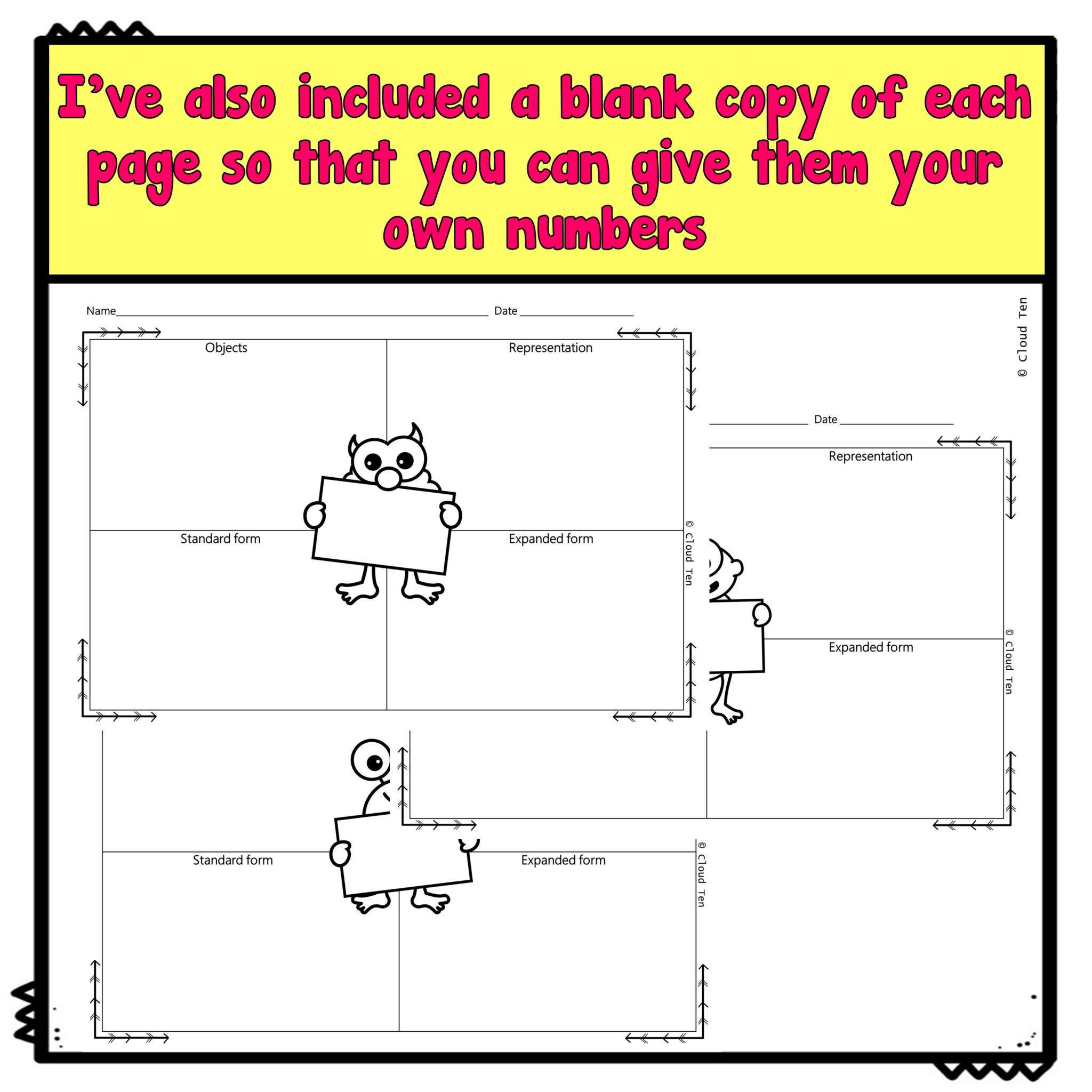 Representing Numbers Using Standard And Expanded Form Made By Teachers