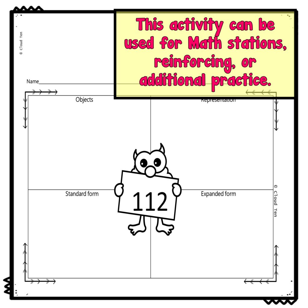Representing numbers using standard and expanded form | Made By Teachers