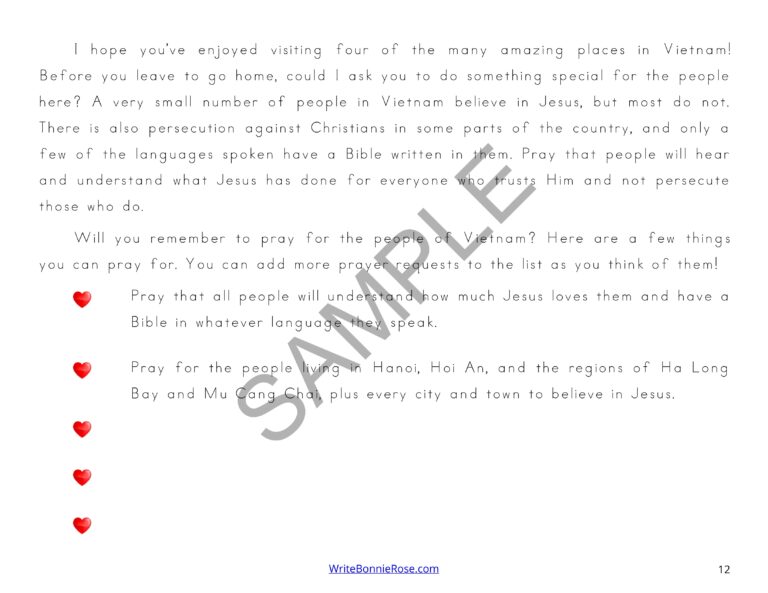 My Book About Vietnam with Cursive Copywork | Made By Teachers