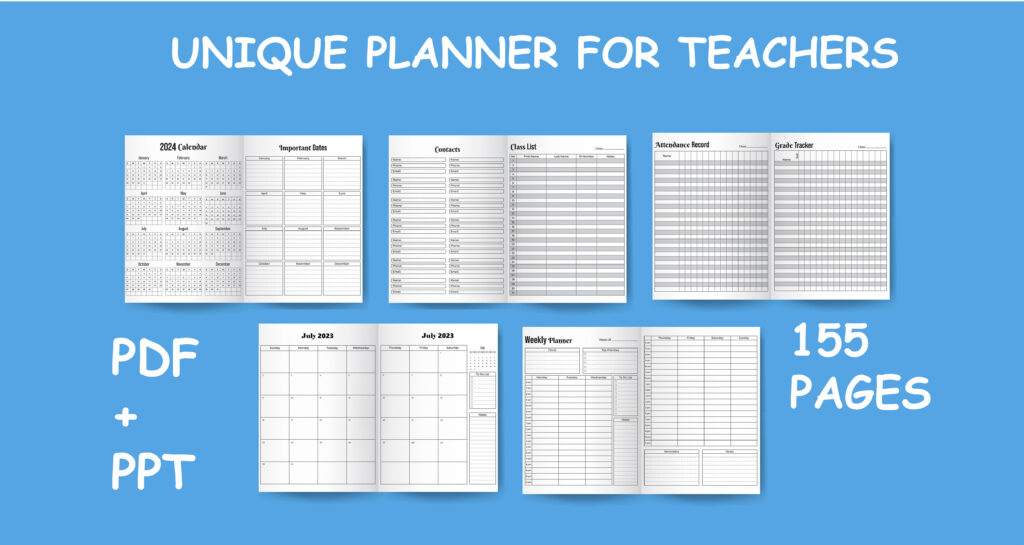 Teacher Lesson Planner 2023-2024 | Made By Teachers