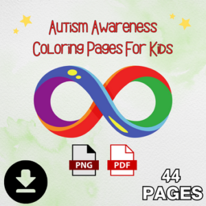 Autism Awareness Coloring Pages For Kids - PDF & PNG Coloring Pages ...