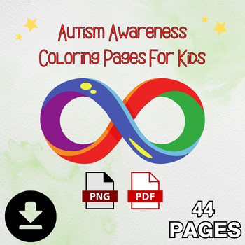Autism Awareness Coloring Pages For Kids - PDF & PNG Coloring Pages ...