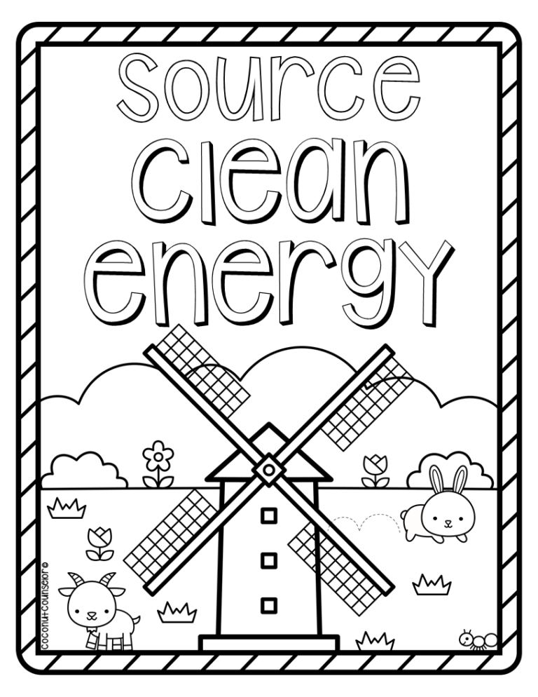 Go Green Coloring Pages | Made By Teachers