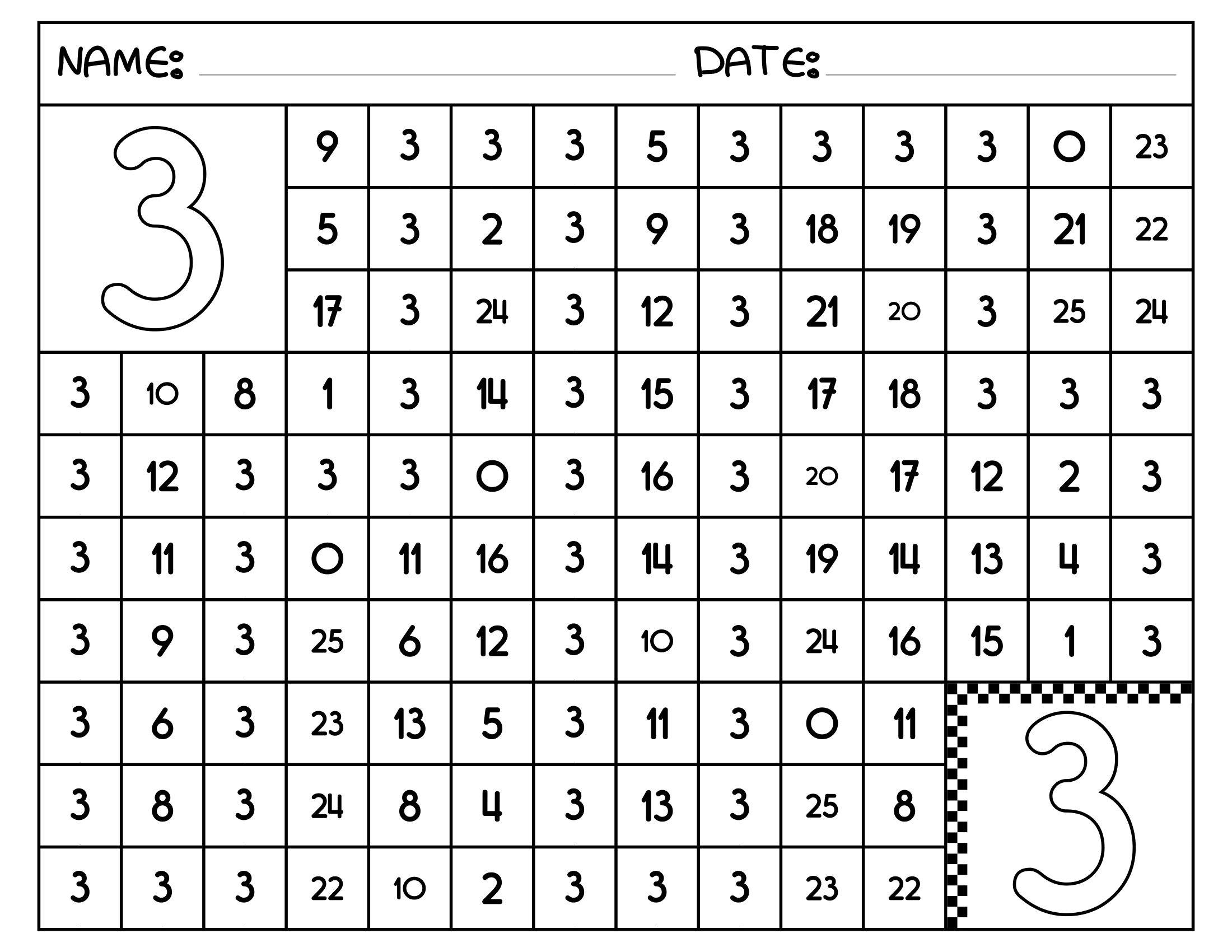 Explore A World Of Numbers With Number Find Mazes With Solution Made By Teachers