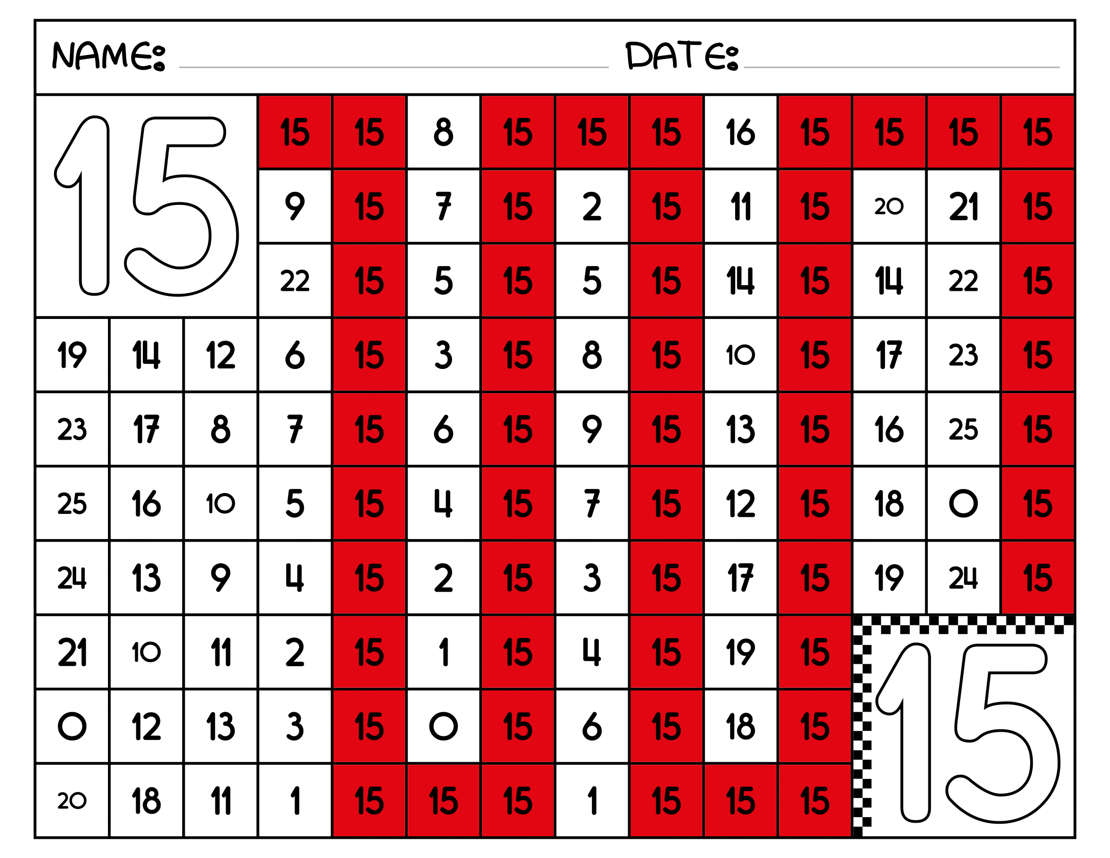 Explore a World of Numbers with Number Find Mazes with solution | Made ...