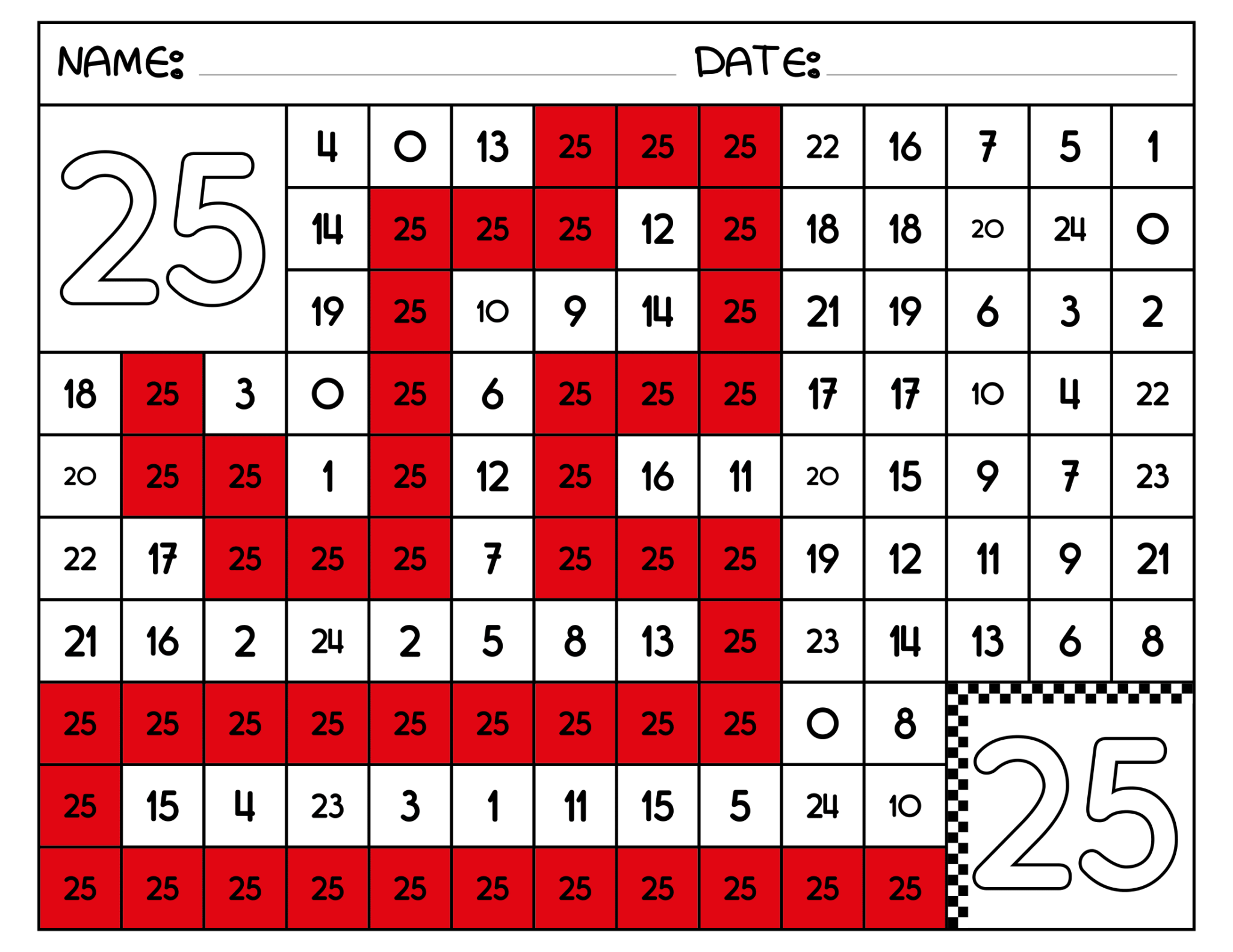 Explore a World of Numbers with Number Find Mazes with solution | Made ...