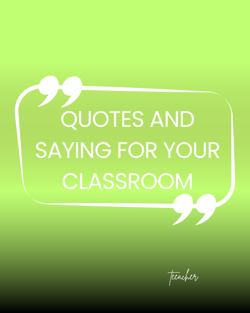 Classroom Posters - Inspirational Quotes | Made By Teachers