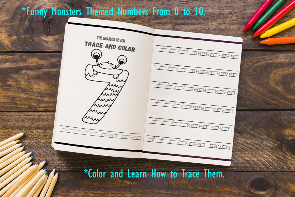 Trace And Color Activity Book For Kids And Toddlers Ages 2-4 Years ...