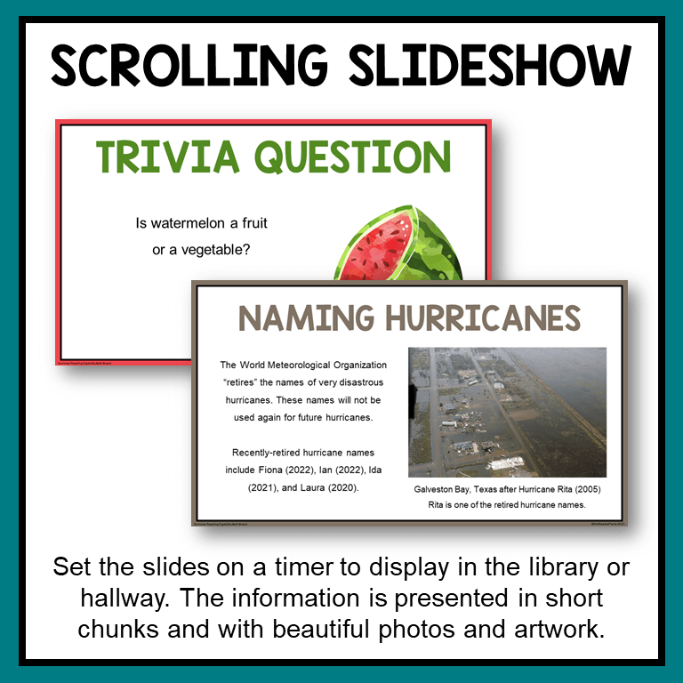 Summer Reading Digital Bulletin Board - Secondary Library Summer ...