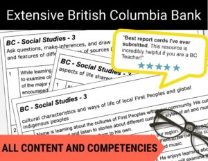 Social Studies Report Card Comments - Grade 3 | Made By Teachers