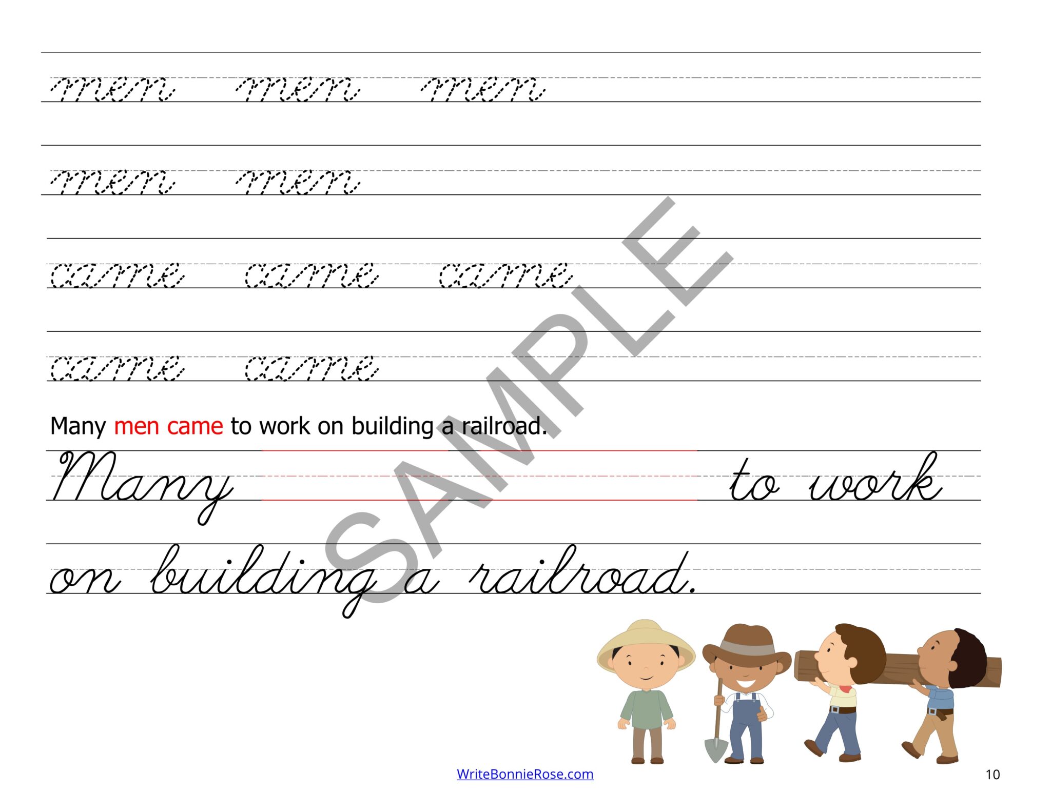 Handwriting Practice with the Old West: Cursive | Made By Teachers