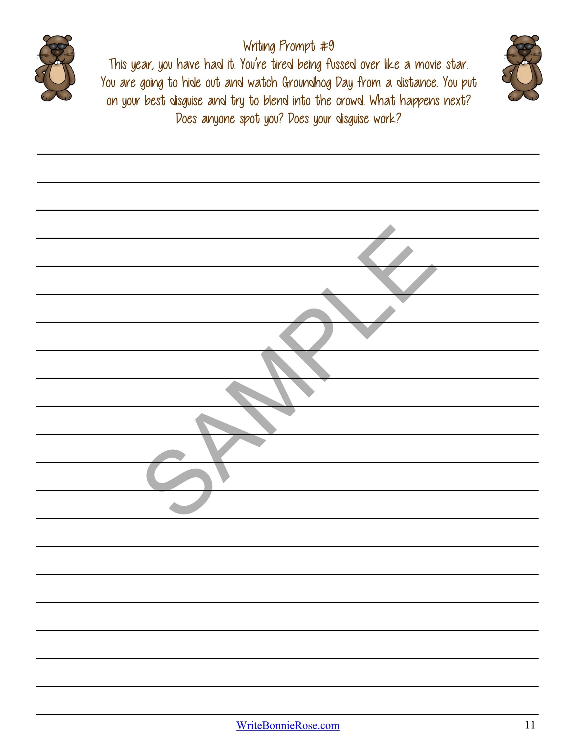 Writing Prompts About Groundhog Day | Made By Teachers