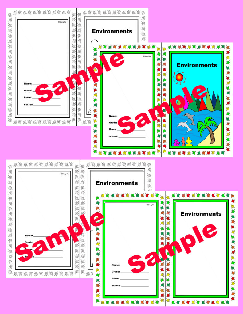 Science Project: Environment Vocabulary Booklet | Made By Teachers