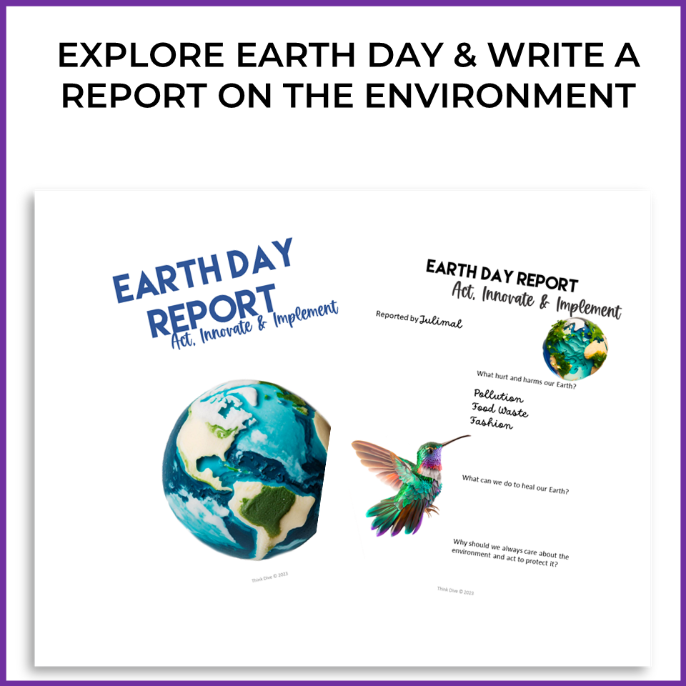 Earth Day Report Activities | Made By Teachers