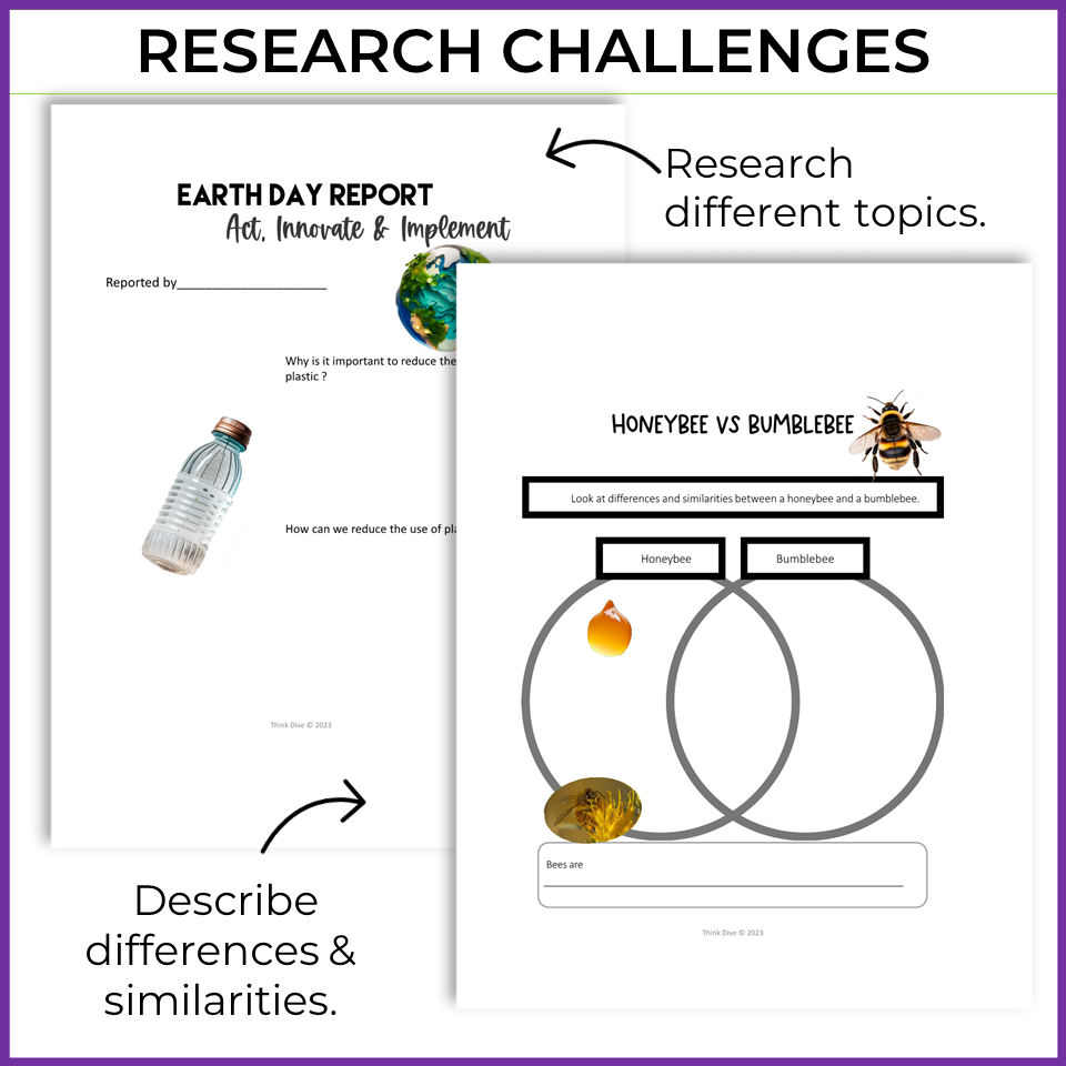 Earth Day Report Activities | Made By Teachers