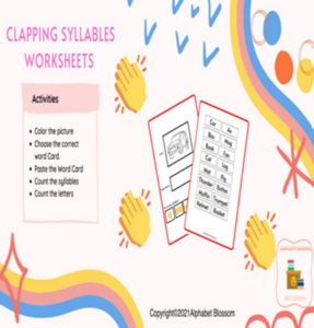 Clapping Syllables Worksheet | Made By Teachers