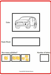 Clapping Syllables Worksheet | Made By Teachers