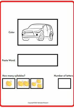 Clapping Syllables Worksheet | Made By Teachers