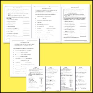 Demonstrative and Interrogative Pronouns - Grades 4-5-6 - Practice ...