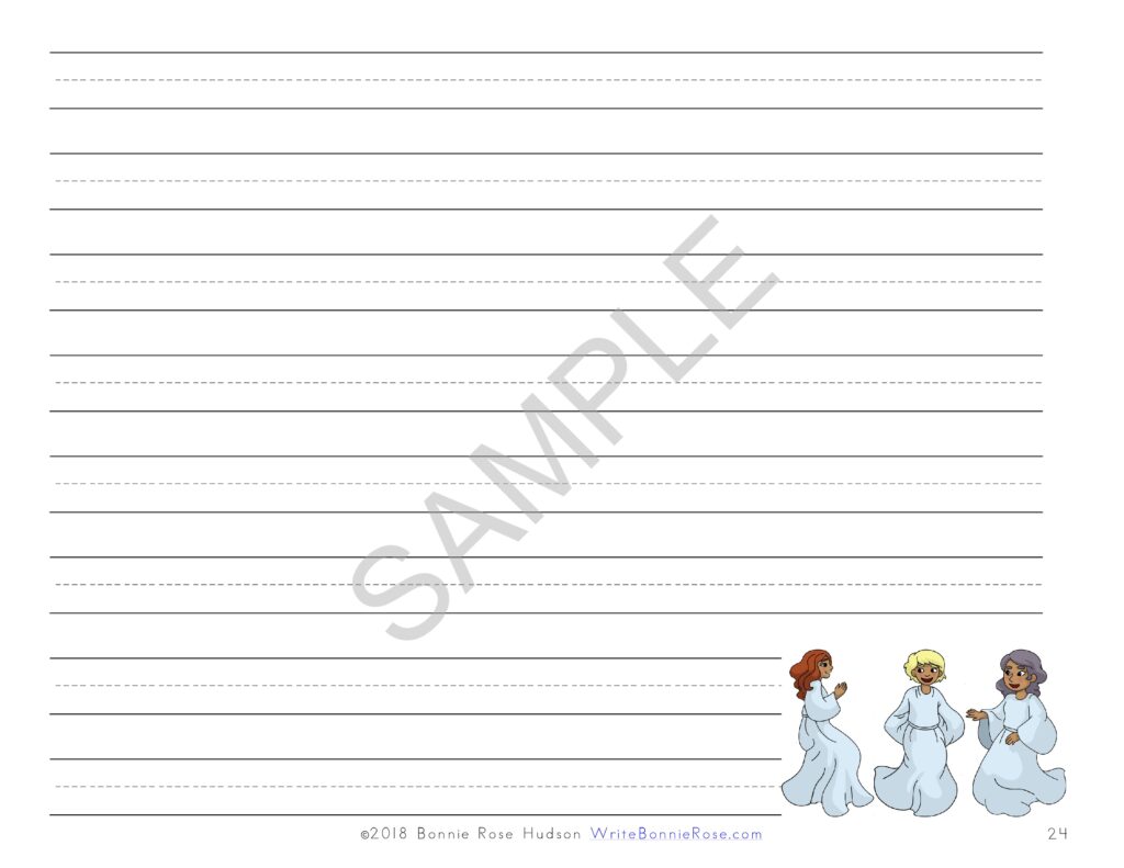 Handwriting Practice with the Nativity-Print | Made By Teachers