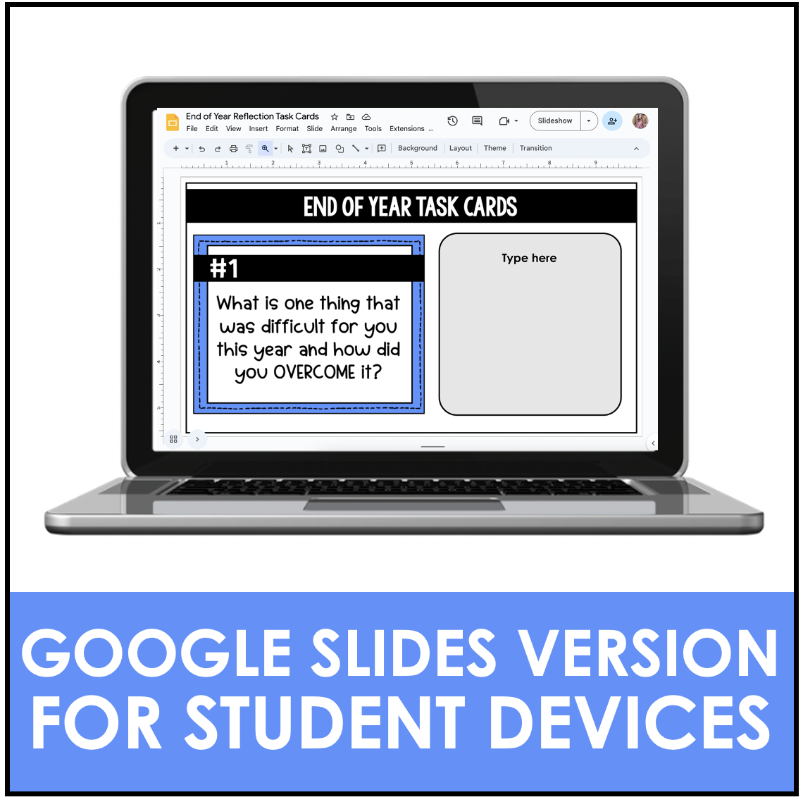 End of Year Activities Reflection Task Cards | Made By Teachers