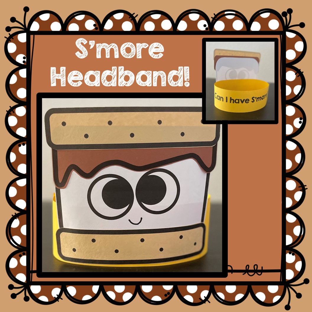 S'more Headband, Camping Craft | Made By Teachers