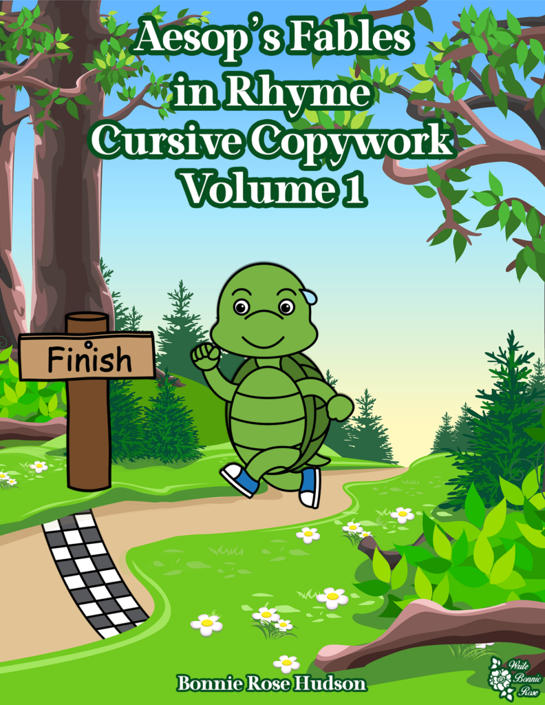 Aesop’s Fables in Rhyme Cursive Copywork, Vol. 1 | Made By Teachers