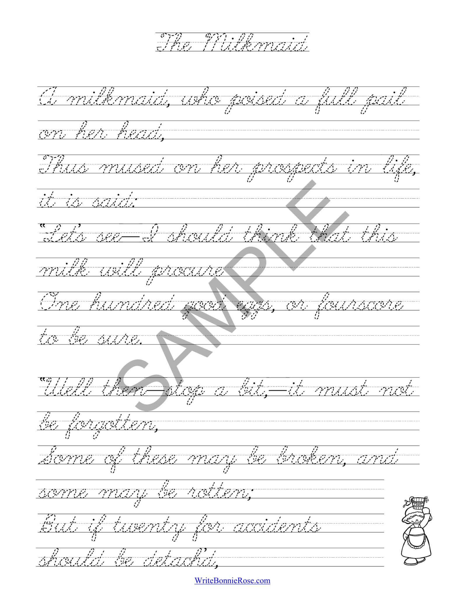 Aesop’s Fables in Rhyme Cursive Copywork, Vol. 2 | Made By Teachers