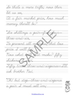 Aesop’s Fables in Rhyme Cursive Copywork, Vol. 2 | Made By Teachers