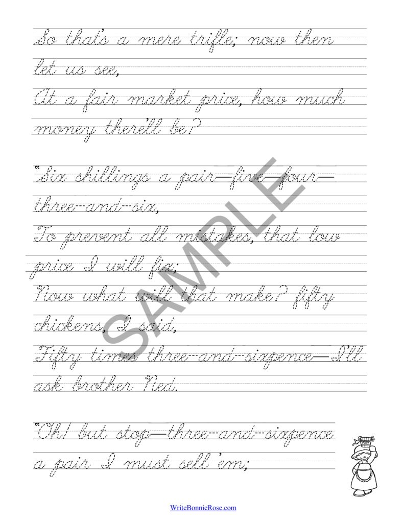 Aesop’s Fables in Rhyme Cursive Copywork, Vol. 2 | Made By Teachers