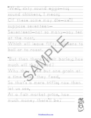 Aesop’s Fables in Rhyme Print Copywork, Vol. 2 | Made By Teachers