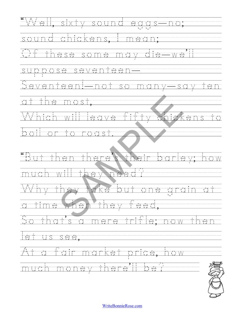 Aesop’s Fables in Rhyme Print Copywork, Vol. 2 | Made By Teachers