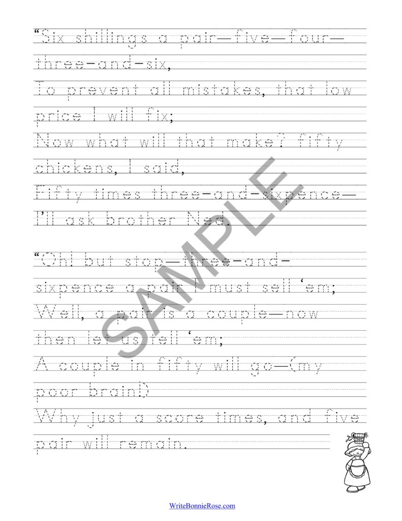 Aesop’s Fables in Rhyme Print Copywork, Vol. 2 | Made By Teachers