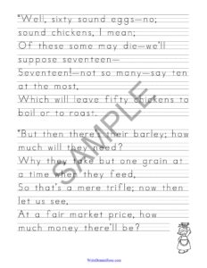 Aesop’s Fables in Rhyme Print Copywork, Vol. 2 | Made By Teachers