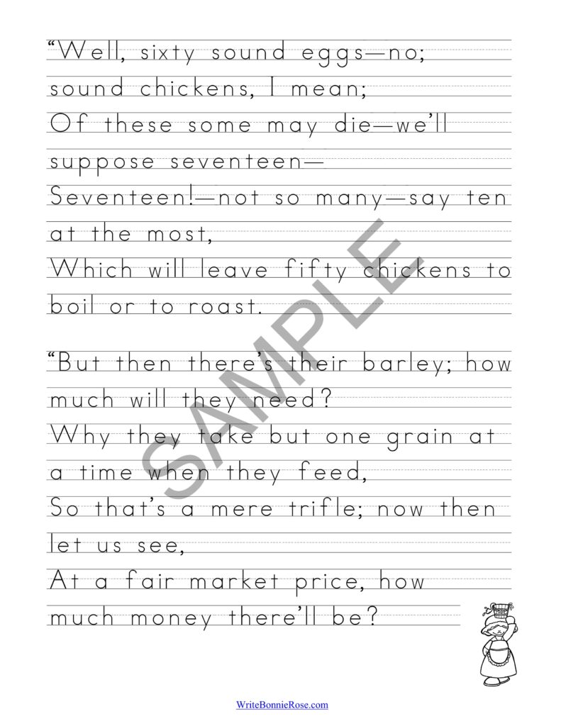 Aesop’s Fables in Rhyme Print Copywork, Vol. 2 | Made By Teachers