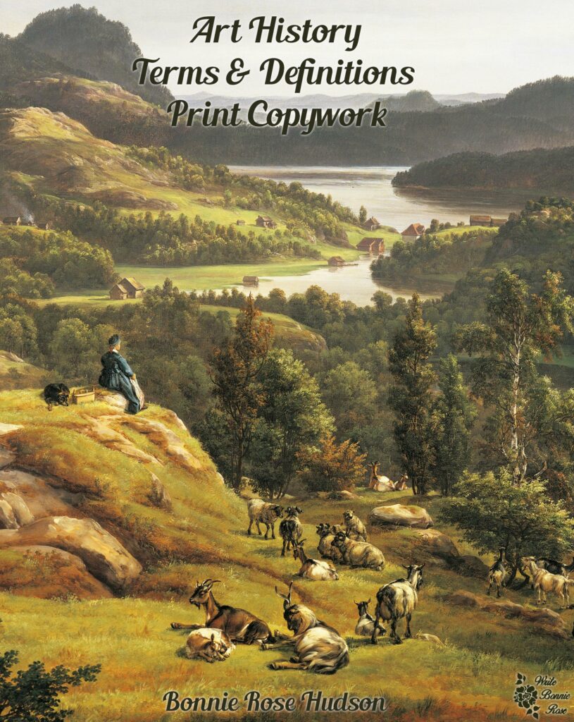 Art History Terms & Definitions Copywork-Print | Made By Teachers