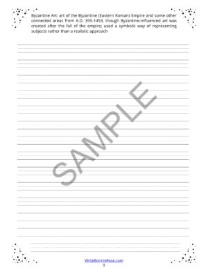 Art History Terms & Definitions Copywork-Print | Made By Teachers