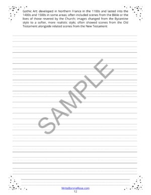 Art History Terms & Definitions Copywork-Print | Made By Teachers