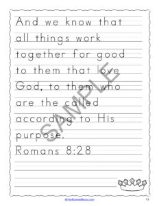 Biblical Feasts Print Copywork | Made By Teachers