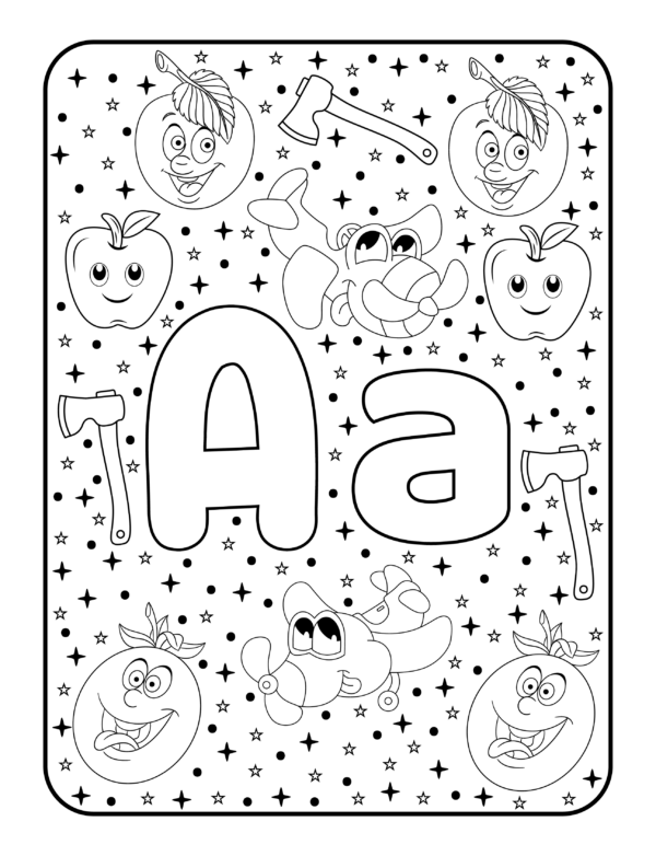 Fun Learning with Spanish Alphabet Coloring Pages" | Made By Teachers