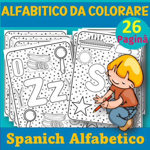 Fun Learning with Spanish Alphabet Coloring Pages" | Made By Teachers