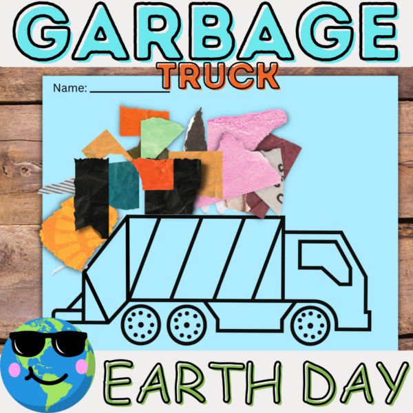 Garbage Truck Craft-Earth Day Craft Activities-Bulletin board ideas ...