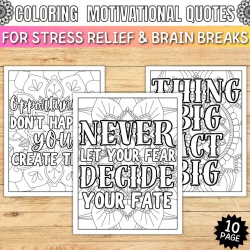 Empower Your Creativity: Mandalas and Motivational Quotes to Boost Your ...