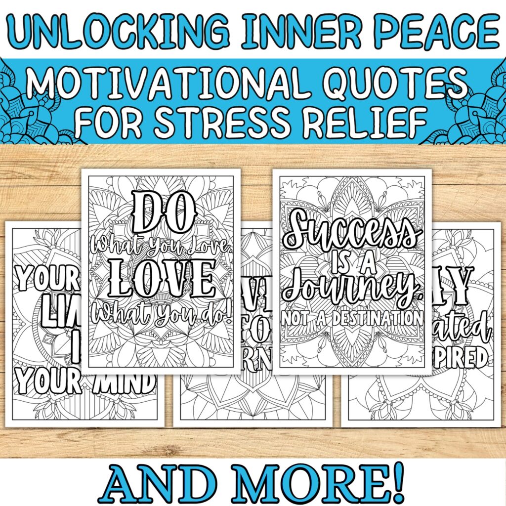 Empower Your Creativity: Mandalas and Motivational Quotes to Boost Your ...