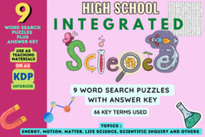 HighSchool Integrated Science WordSearch | Made By Teachers