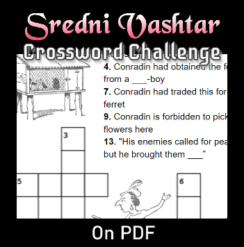 SREDNI VASHTAR - Crossword Puzzle Worksheet, Quiz, Test, Review - NO ...