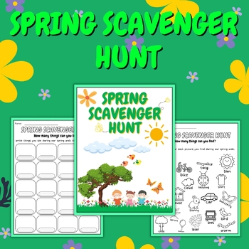 Spring Scavenger Hunt and Nature Walk - Discover the Magic of the ...